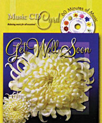 MDNStore.CreativeCenters.com: Get Well Soon Music CD Greeting Card
